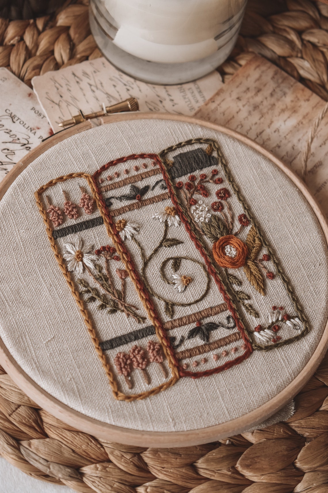 Embroidery Pattern - Hand Embroidery Pattern - Book Embroidery ...