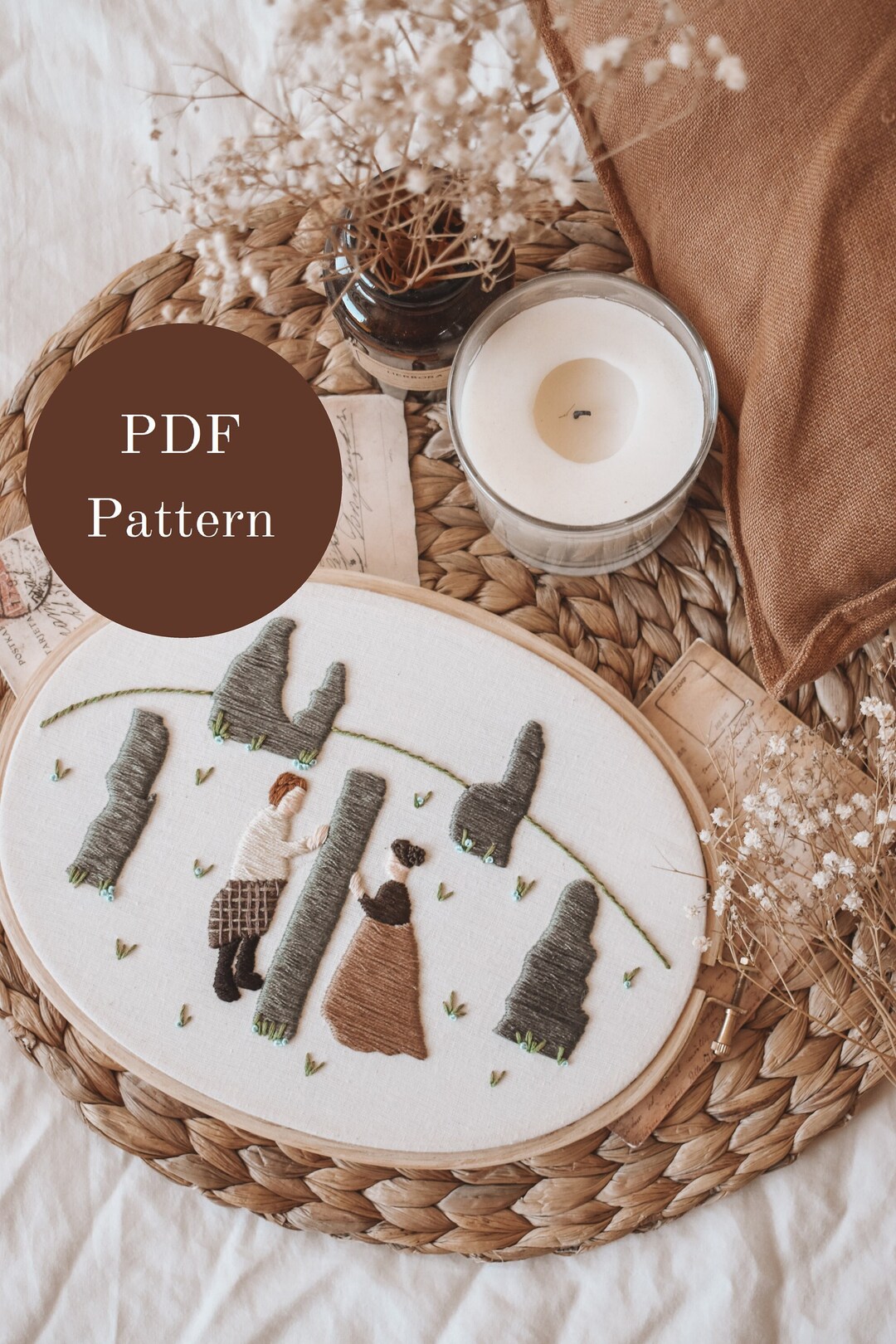 Embroidery Pattern -hand Embroidery Designs - Outlander - Sassenach ...