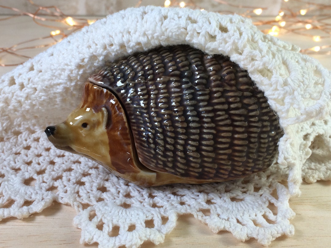 Vintage Wade hedgehog Trinket Dish With Lid 1960s Rare Find, Collectors ...