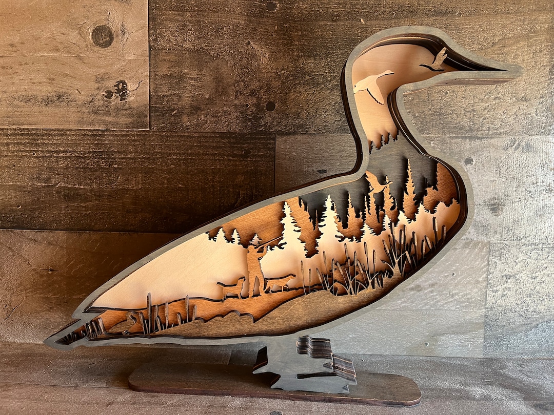 Layer Duck - Hunting Gift / Decor - Etsy
