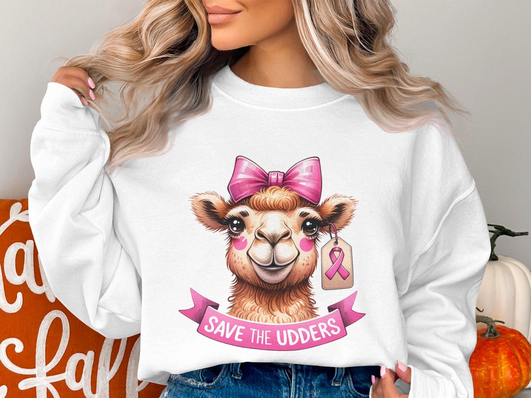 Save the Udders PNG, Breast Cancer Awareness, Cancer Png, Camel PNG ...