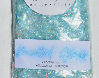 Holographic Blue Glitter - Etsy