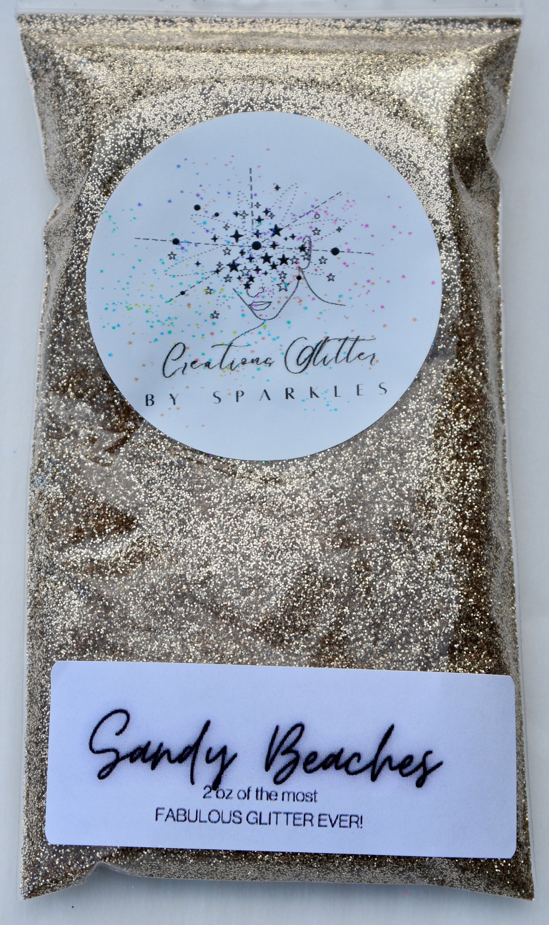 Sandy Beaches - Fine Metallic Glitter by Creations Glitter - Etsy