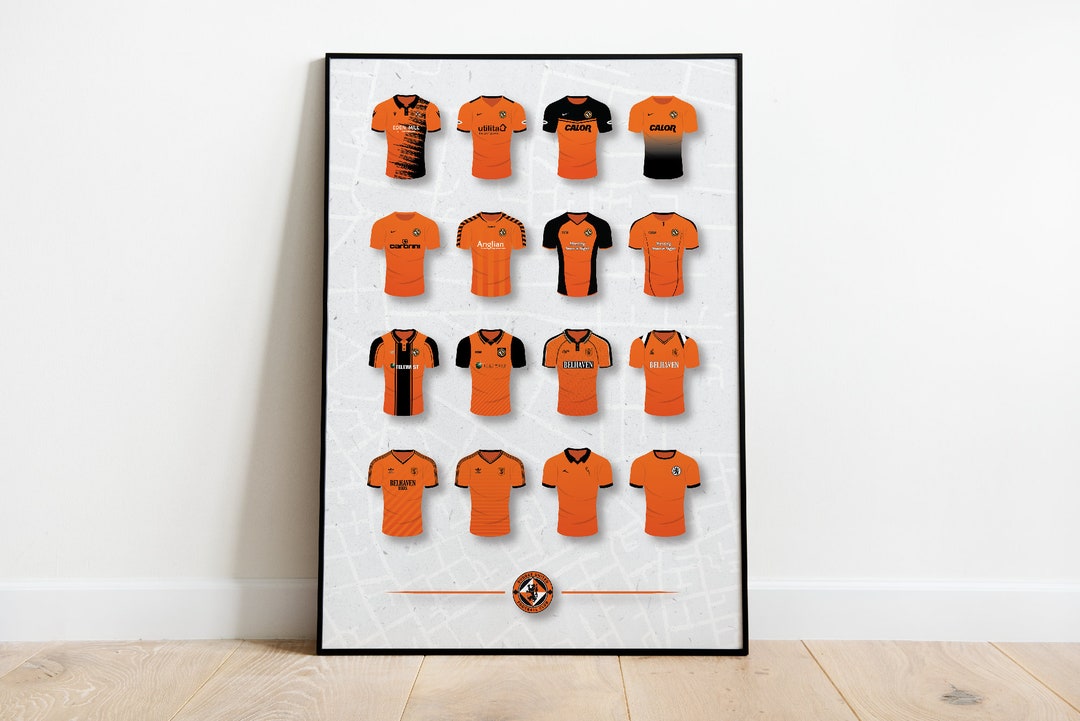 Dundee United FC - Classic Strips Poster - Etsy