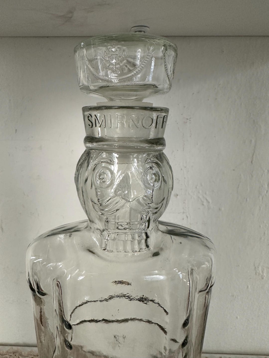 1998 Smirnoff Vodka Toy Soldier Nutcracker Bottle - Etsy