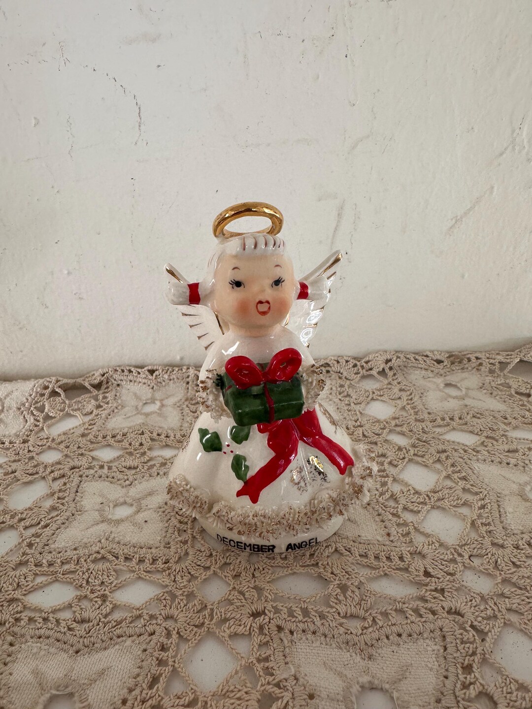 Lefton Christmas December Angel - Etsy