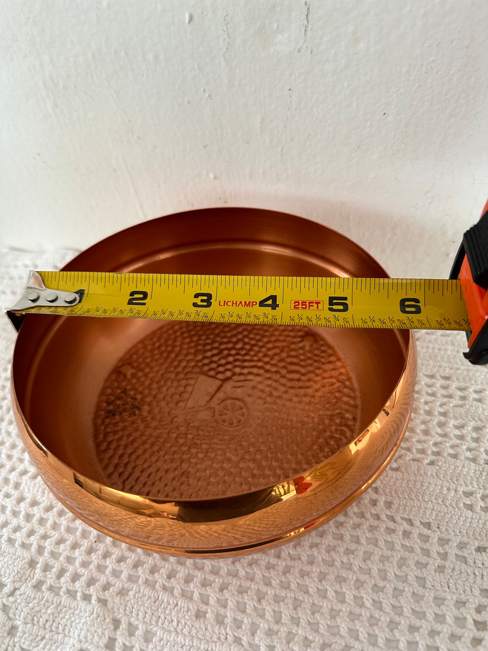 Coppercraft Copper Footed Bulb Dish - Etsy