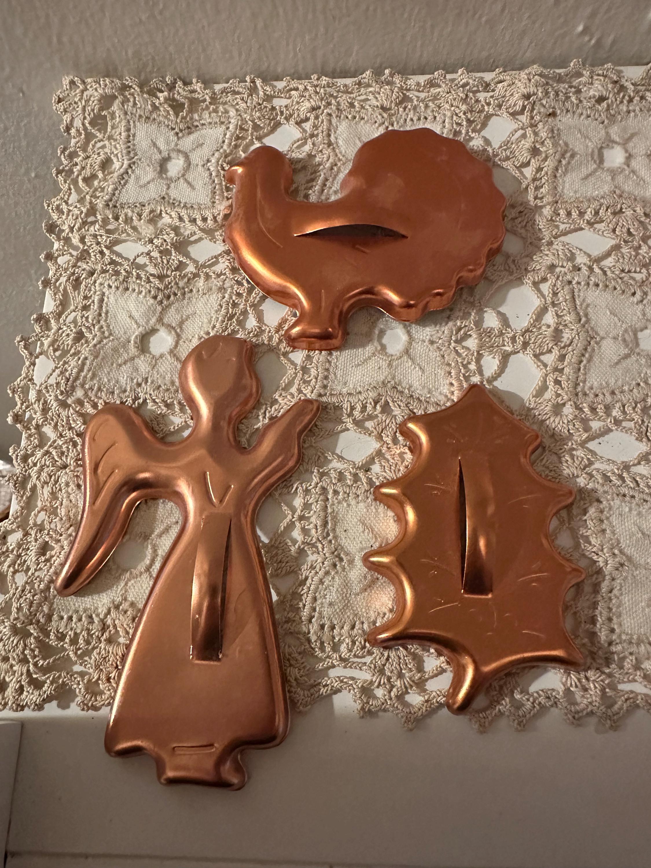 Vintage Copper Cookie Cutter Mirro Aluminum Company All Season Cookies ...