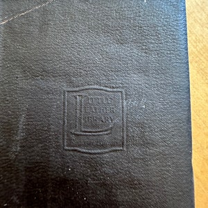 Antique Little Leather Library 1920's Mini Classic Books - Etsy