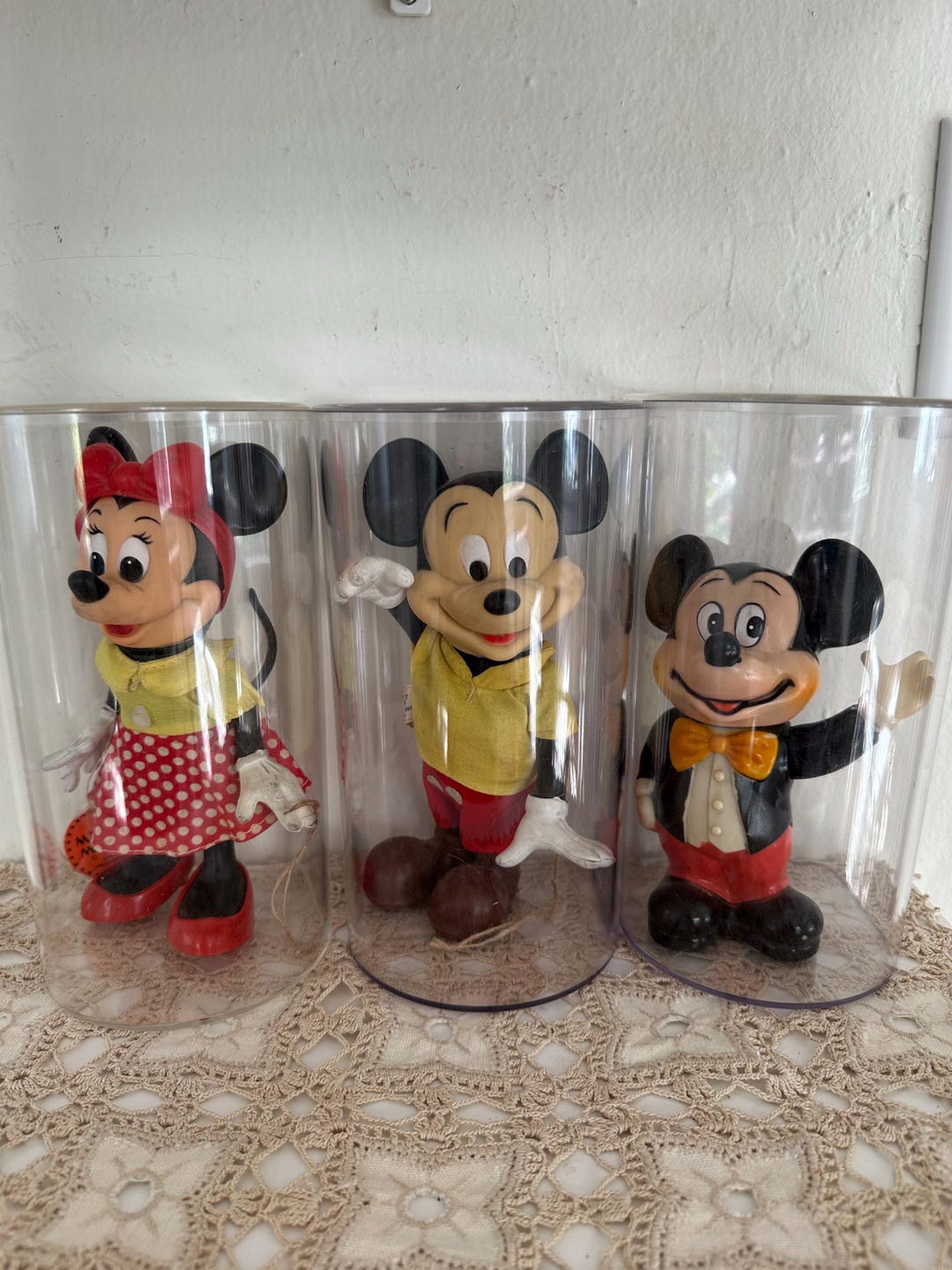 Vintage Disney Mickey Mouse Minnie Mouse Collection of 3 1960s - Etsy