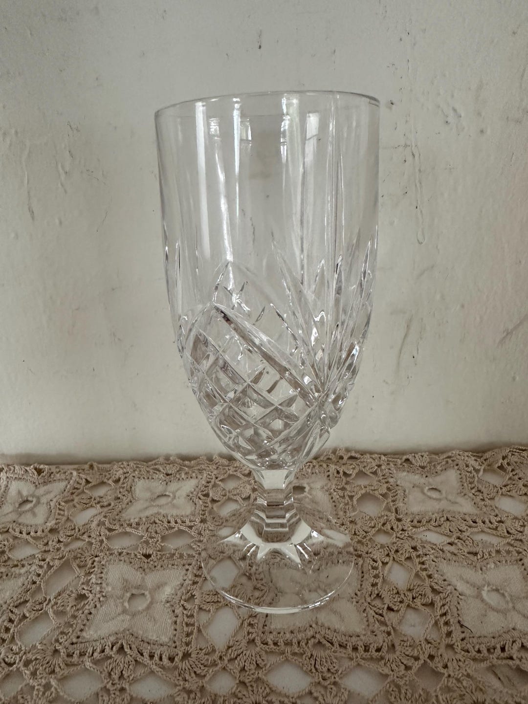 Godinger Dublin Pattern Iced Tea Water Glass - Etsy