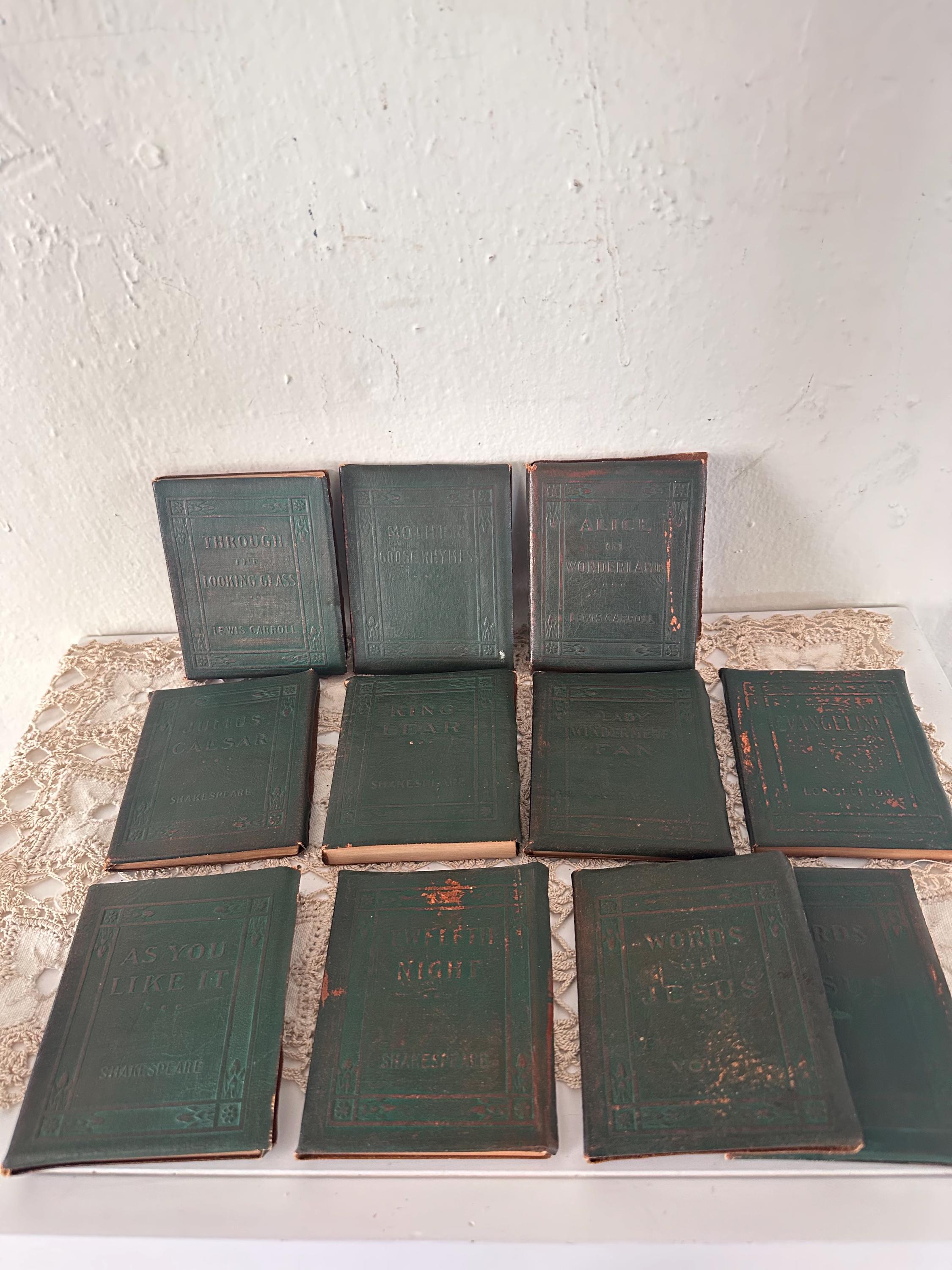 RARE TITLES Little Leather Library Antique 1920’s Mini Classic Books - Etsy