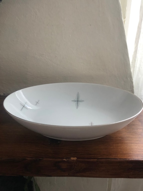 Vintage Atomic Starburst Echo round vegetable serving bowl by Yamaka ...