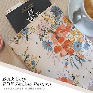 Book Cosy Sewing Pattern - PDF - Etsy