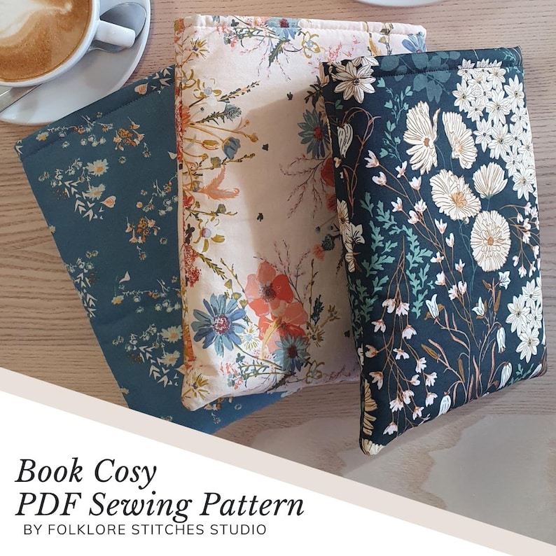 Book Cosy Sewing Pattern - PDF - Etsy