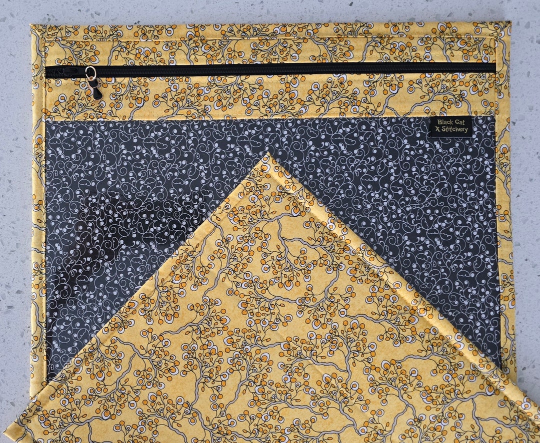 11x14 Vinyl Front Project Bag/ Mini Floss Buddy/ Vinyl Front Project ...