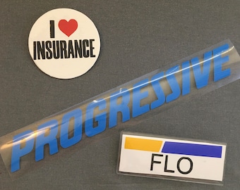 Flo I Love Insurance Progressive Commercial 3 Piece Halloween Costume ...