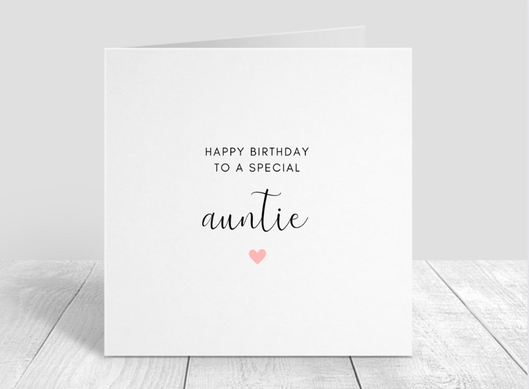 Happy Birthday Auntie Card Special Auntie Etsy happy-birthday-auntie-card-special-auntie-etsy