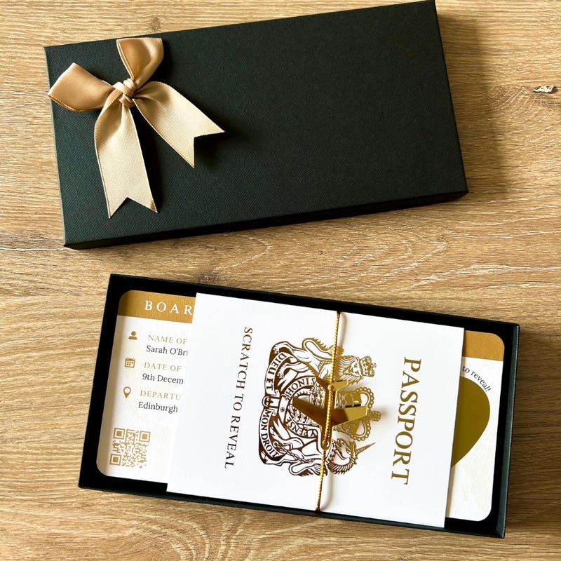 Scratch Holiday Passport - Etsy