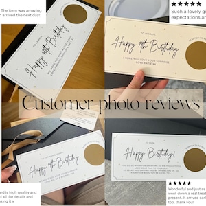 Any Occasion, Birthday Surprise, Merry Christmas Scratch Card ...