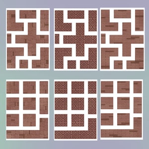 Printable Wooden Dungeon Tiles Set [dnd/ttrpg/ Rpg/ Pathfinder] Instant ...