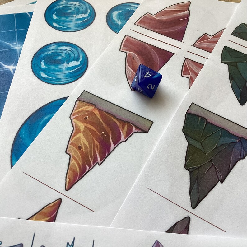 Sea Themed Tiles and Maps dnd/dnd5e/ttrpg Printable - Etsy