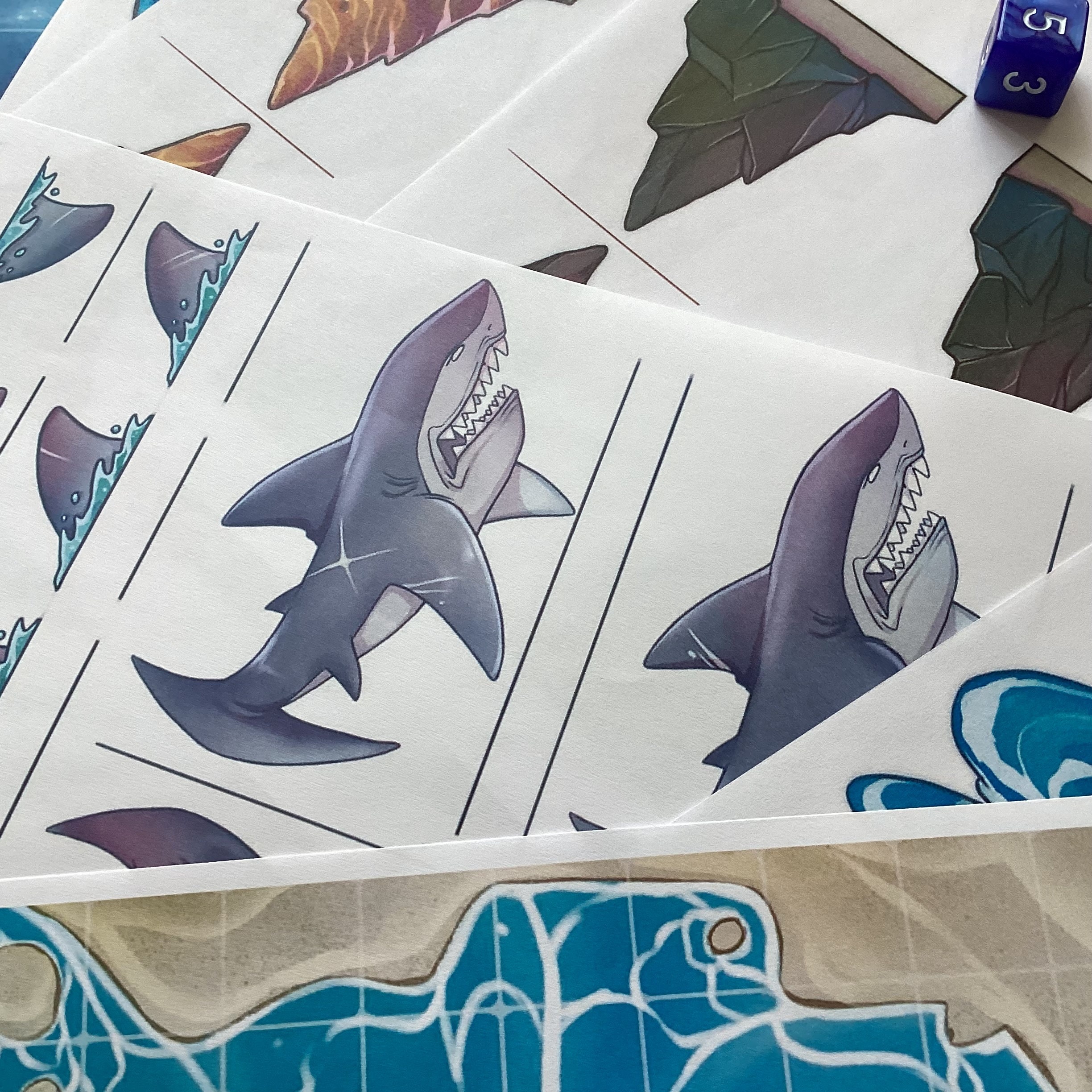 Sea Themed Tiles and Maps dnd/dnd5e/ttrpg Printable - Etsy
