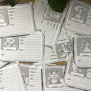 Npc Templates for Dnd and Tabletop Games - Etsy