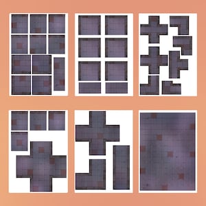 Full Color Printable Dungeon Tiles [D&D/ Ttrpg] - Etsy