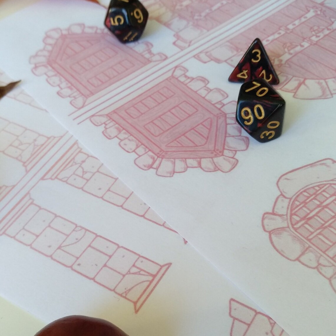 Printable Dungeon Tiles - Etsy