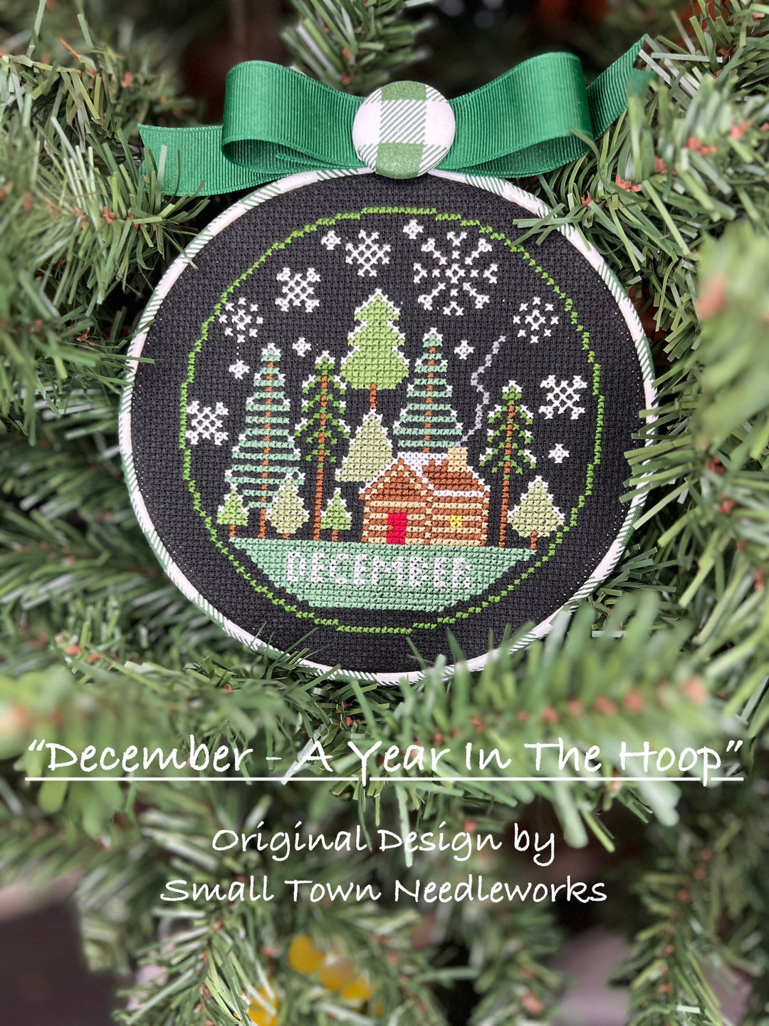 December - A Year in the Hoop - Digital Download Pattern - Etsy