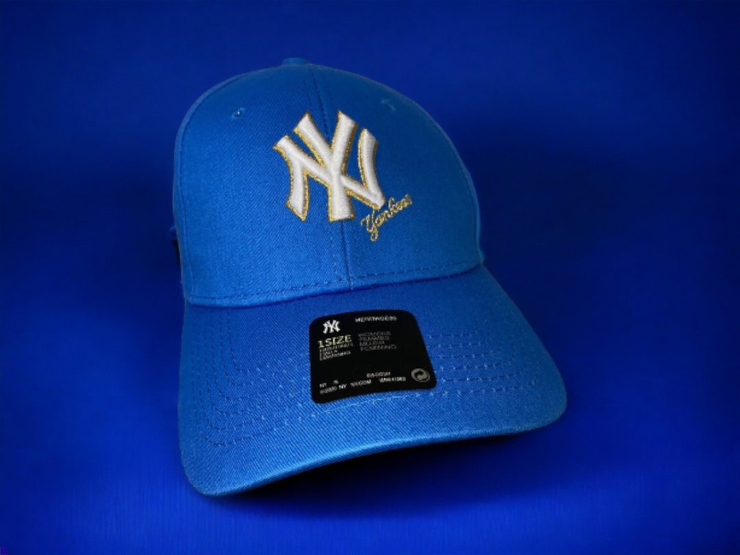 New York Yankees Fan Favorite Blue MVP Hat Cap ny Baseball Capbling ...