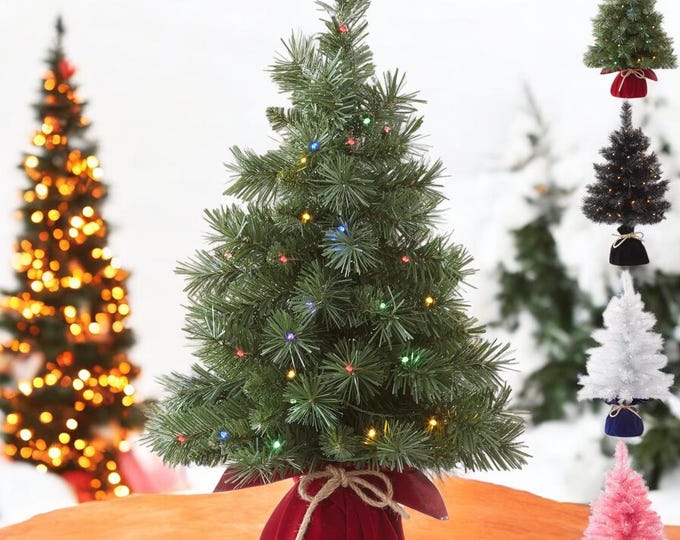 Gorgeous Art Deco Silver Tinsel Table Top Tree Perfect Size for Blythe ...