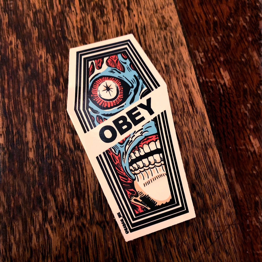 They Live - OBEY - Vinyl Decal Sticker - Etsy