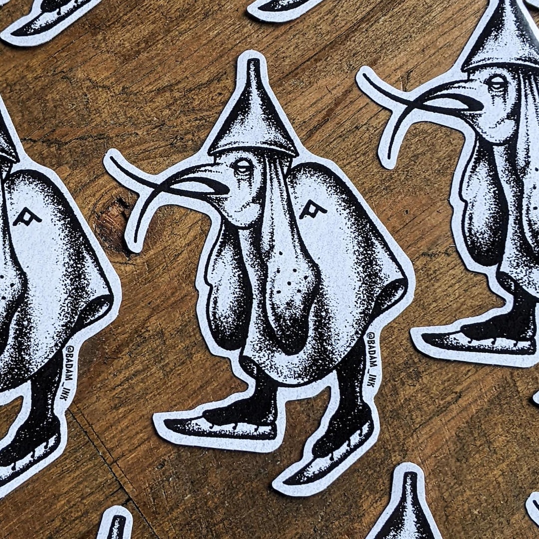 Hieronymus Bosch Creature - the Bird - Medieval Art - Vinyl Decal ...