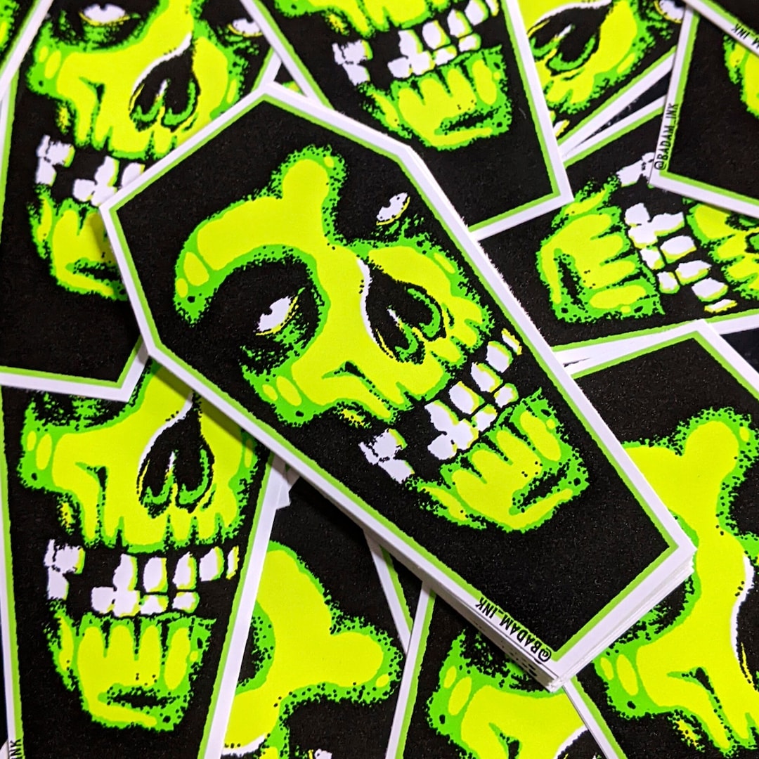 Misfits - Crimson Ghost - Horror Skull - Vinyl Decal Sticker - Etsy