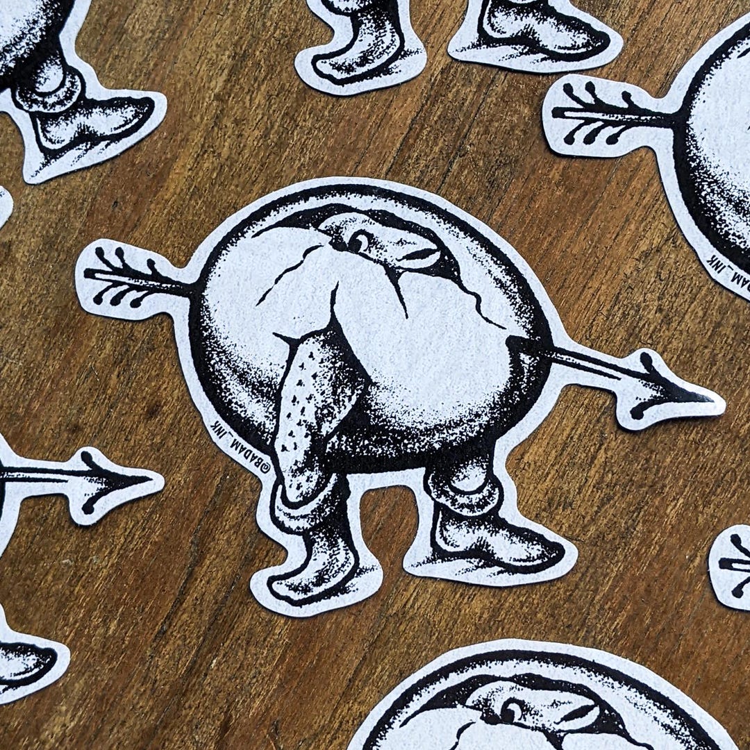 Hieronymus Bosch Creature - the Egg - Medieval Art - Vinyl Decal ...