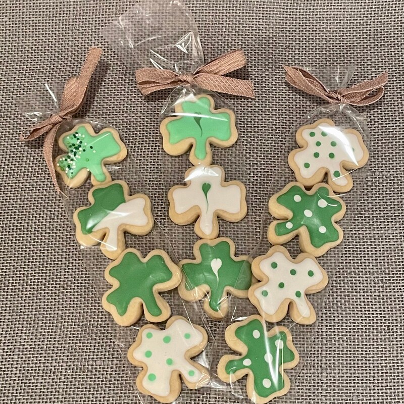Shamrock Cookies - Etsy