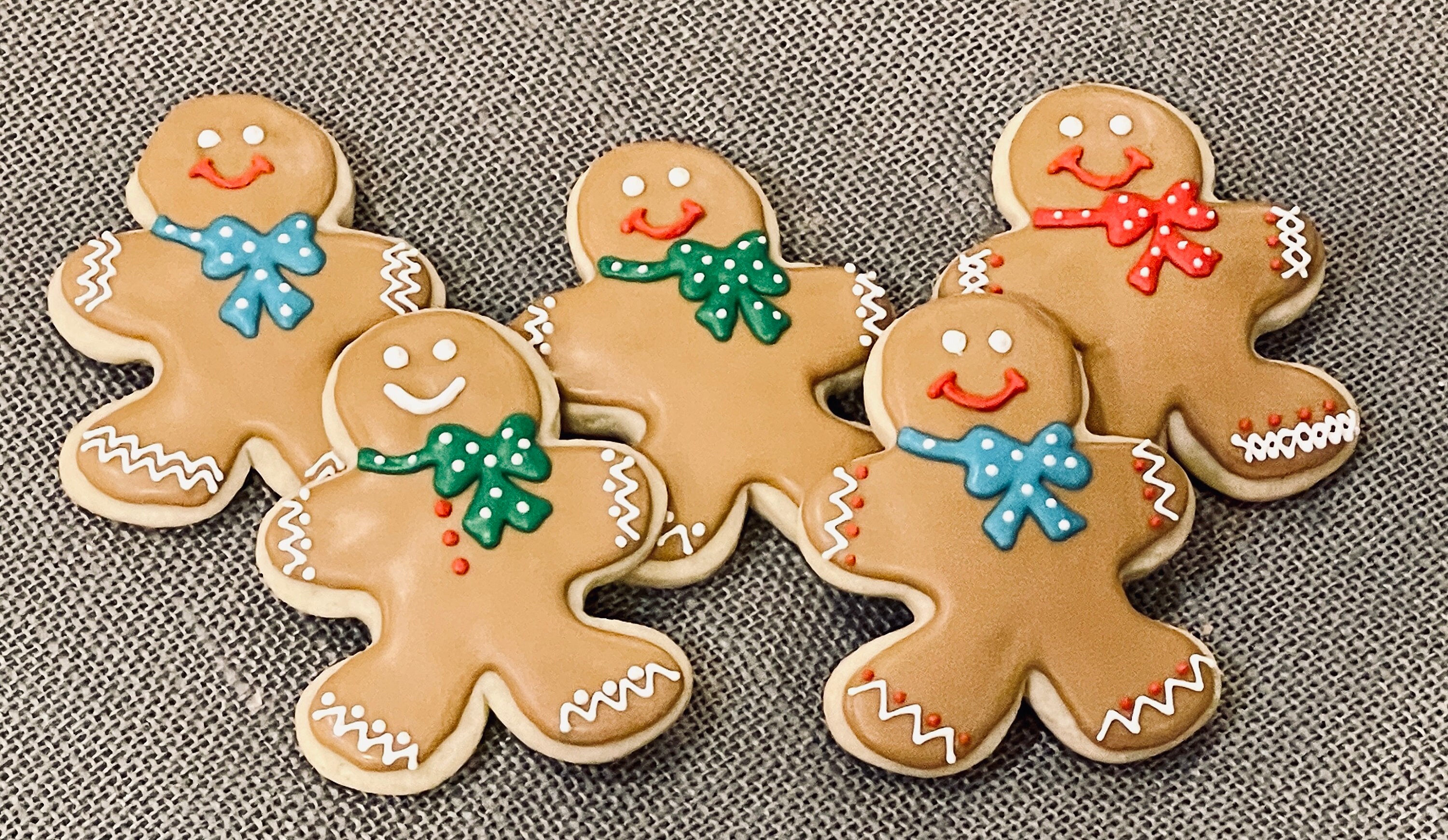 Custom Gingerbread Men Sugar Cookies - Etsy
