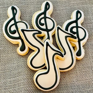 Musical Sugar Cookies - Etsy