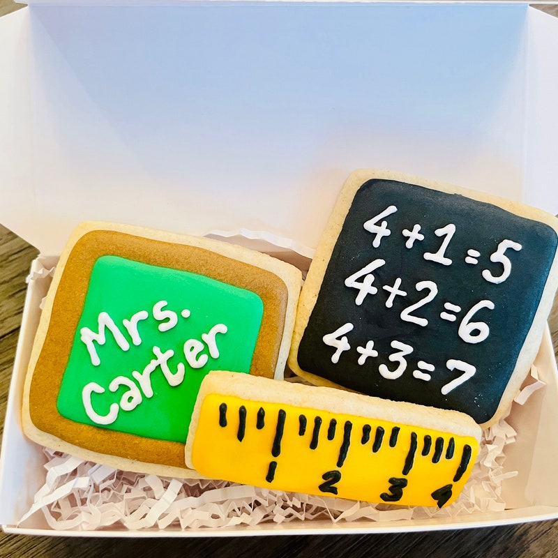Back to School Cookies - Etsy