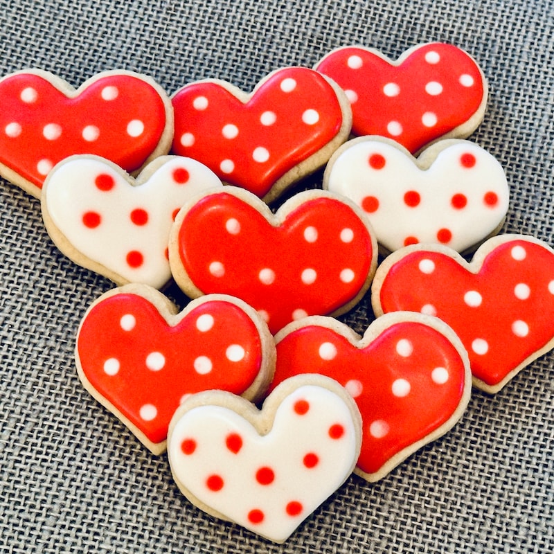 Heart Sugar Cookies - Etsy