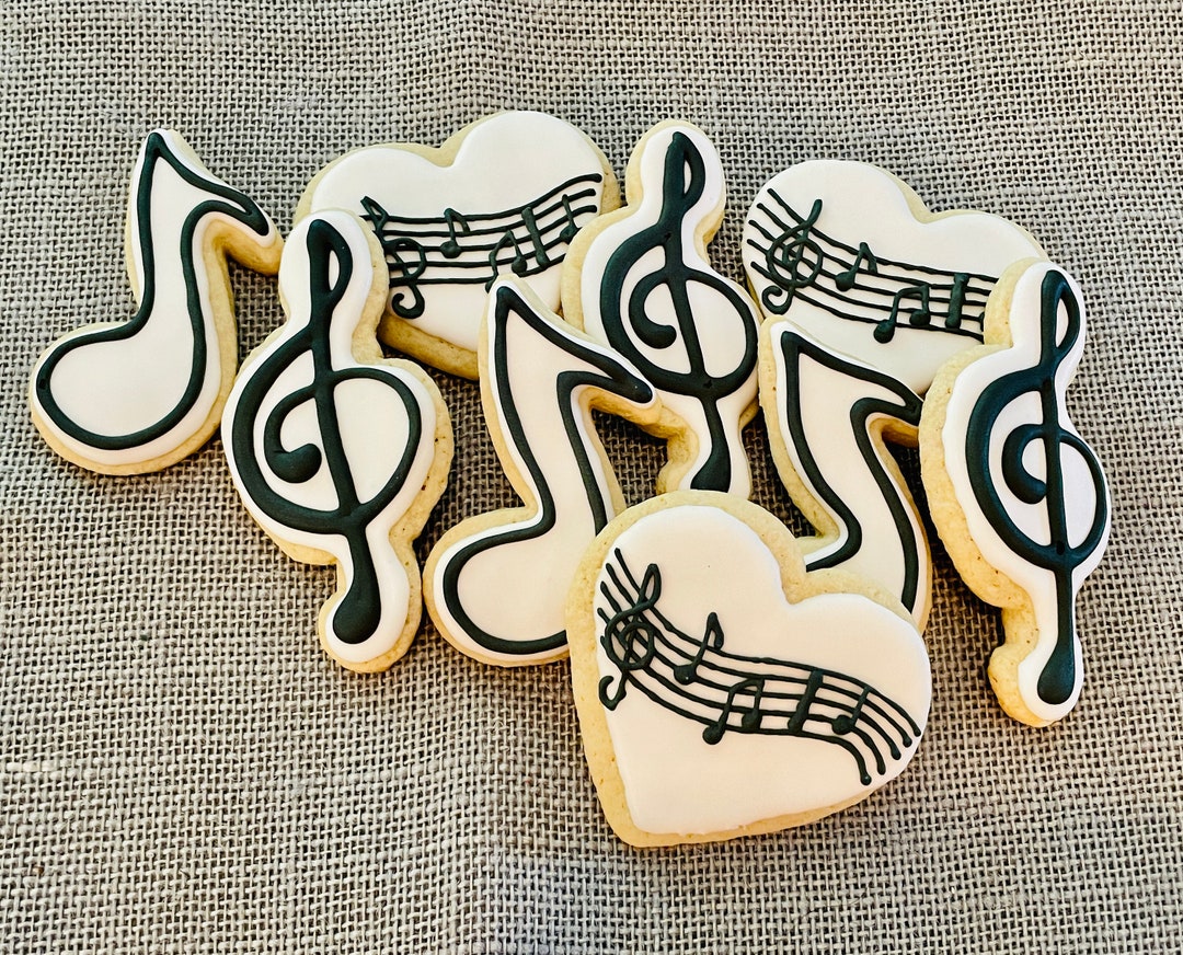 Musical Sugar Cookies - Etsy