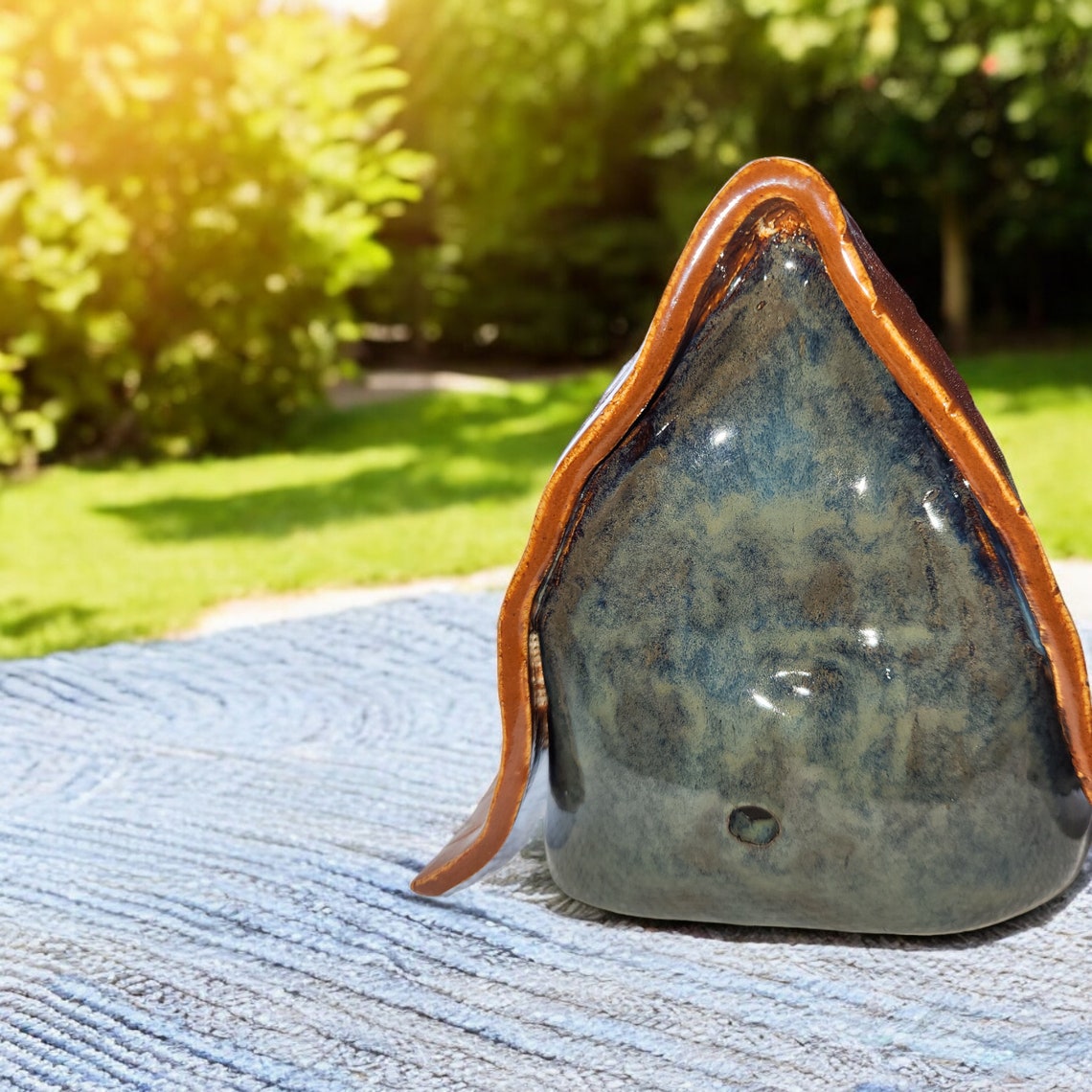 Hand Built Pottery Toad House Aframe - Etsy