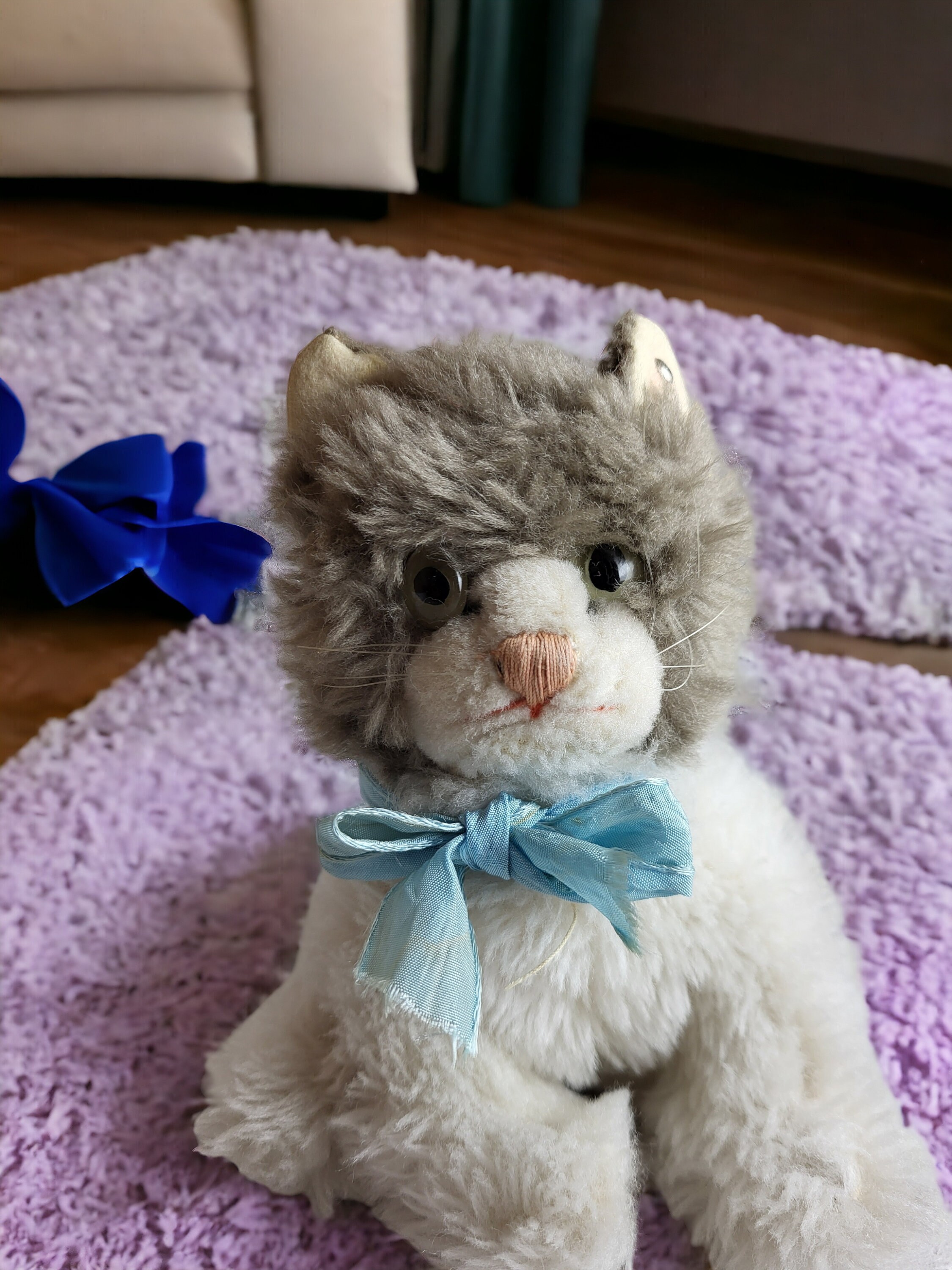 Vintage Steiff Cat - Etsy