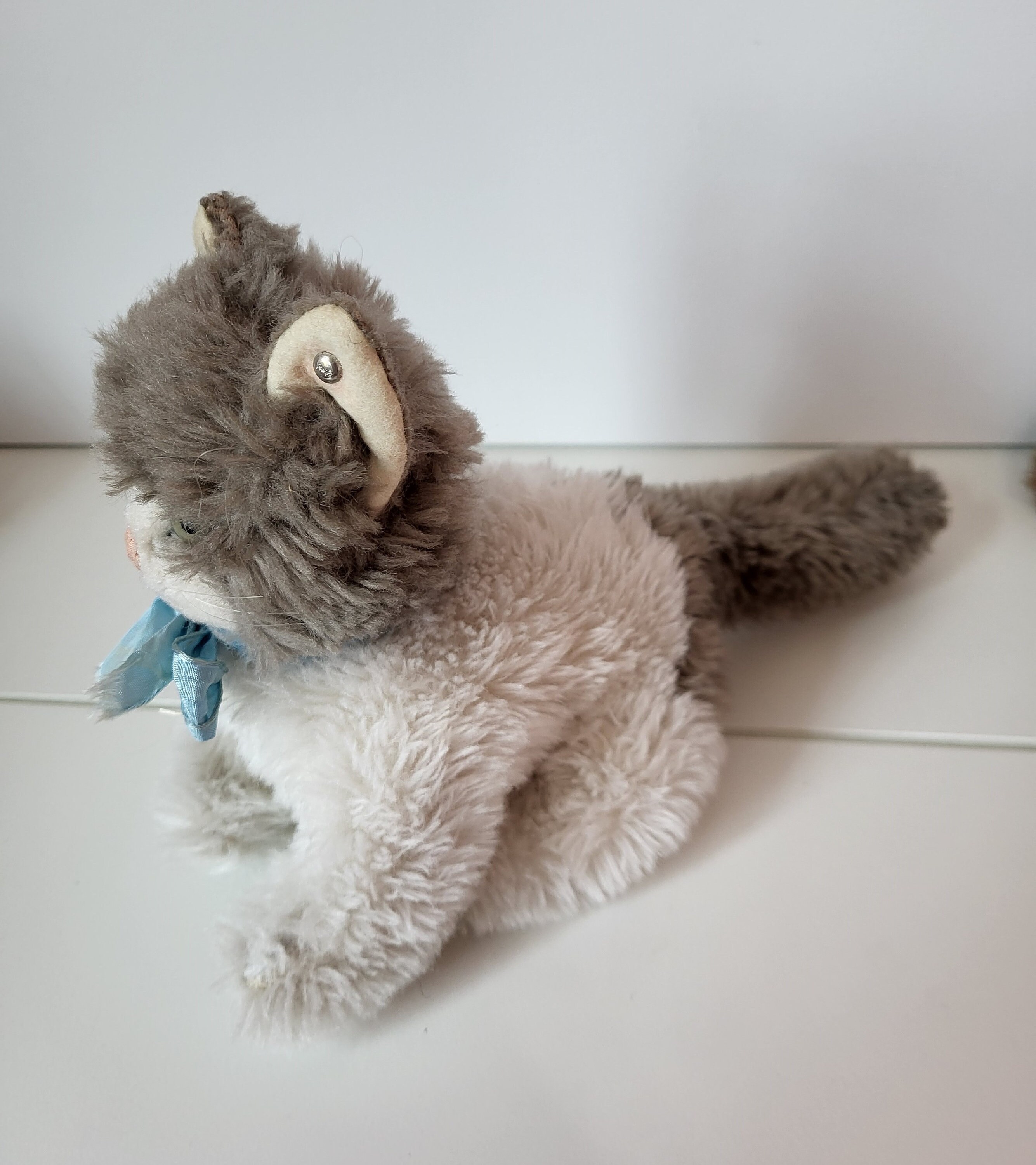 Vintage Steiff Cat - Etsy