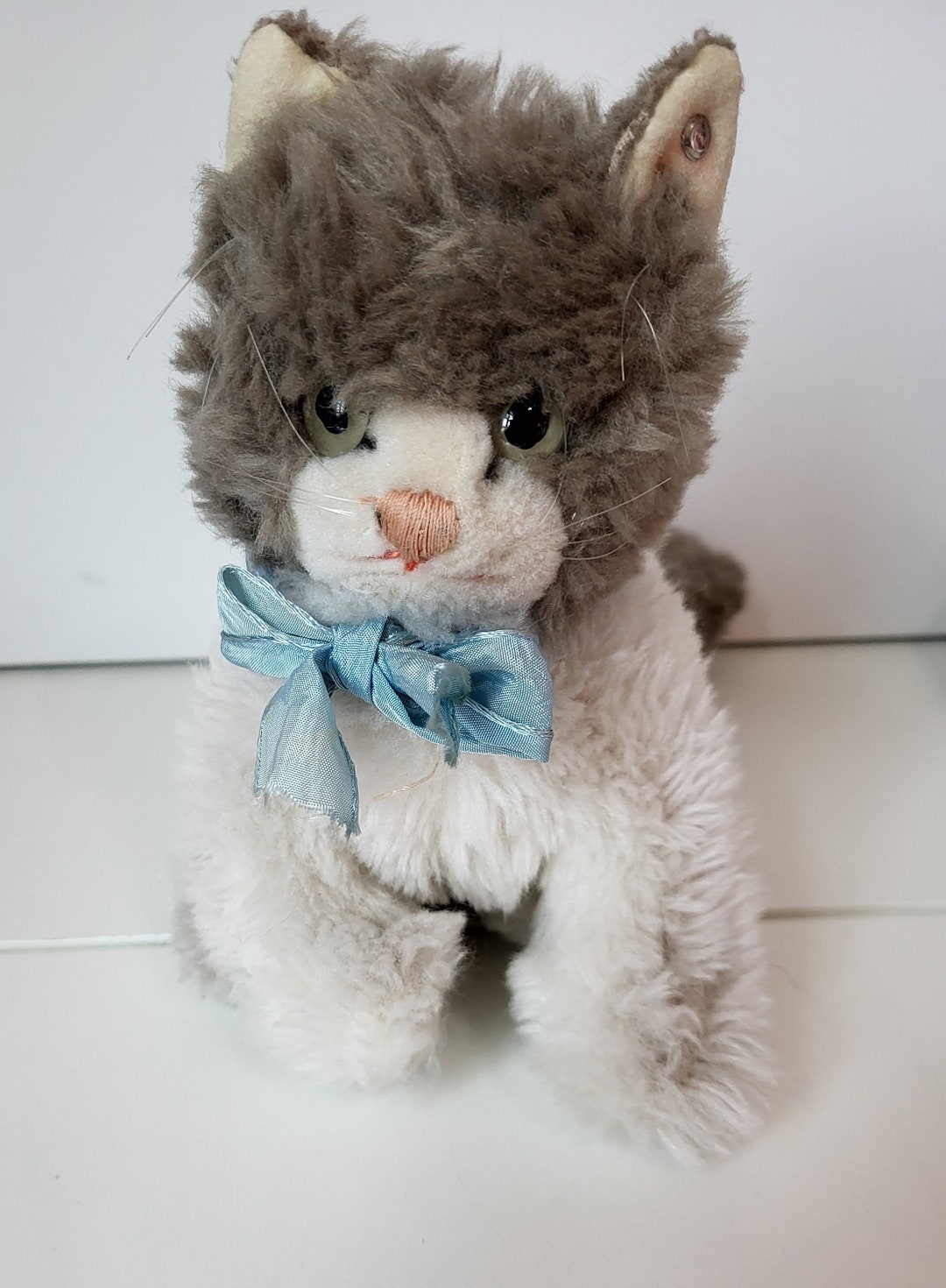 Vintage Steiff Cat - Etsy
