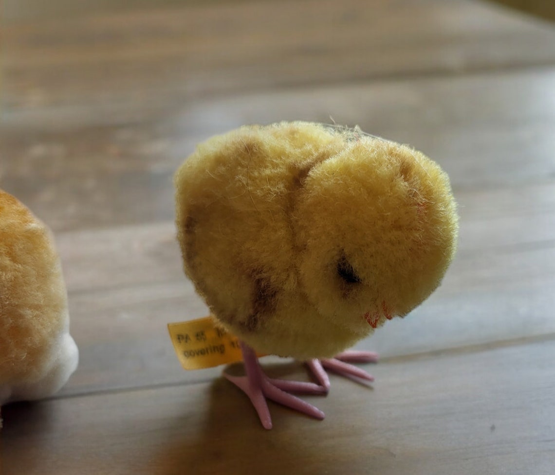 Steiff Pom Pom Chick and Rabbit - Etsy