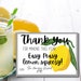 Teacher Appreciation Week Printable, Lemon Gift Tag, Teacher Thank You ...