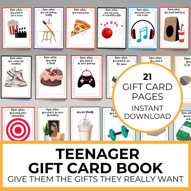 Gift Cards for Teens Most Popular - 60+ Gift Ideas for 2026
